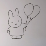How to Draw Miffy for Kids| A Beginners Guide with 7 Easy Steps