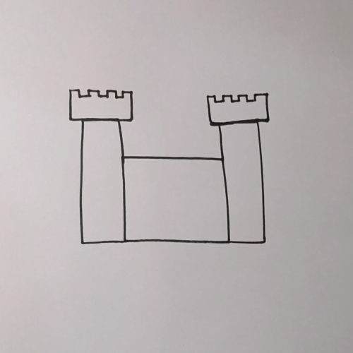 How to Draw a Castle in 8 Easy and Simple Steps - Oh Parrot