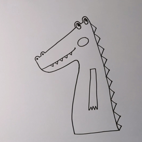 Learn How to Draw a Crocodile | In 6 Easy Steps