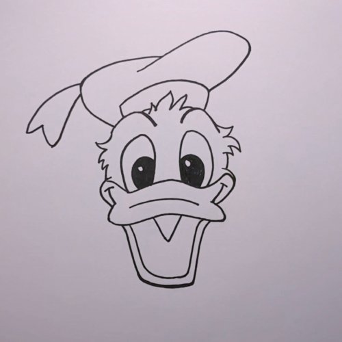 How to Draw Donald Duck| 6 Simple Steps