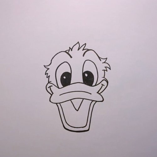 How to Draw Donald Duck| 6 Simple Steps