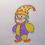 Learn How to Draw a Clown| 6 Step-by-Step Easy Guidelines